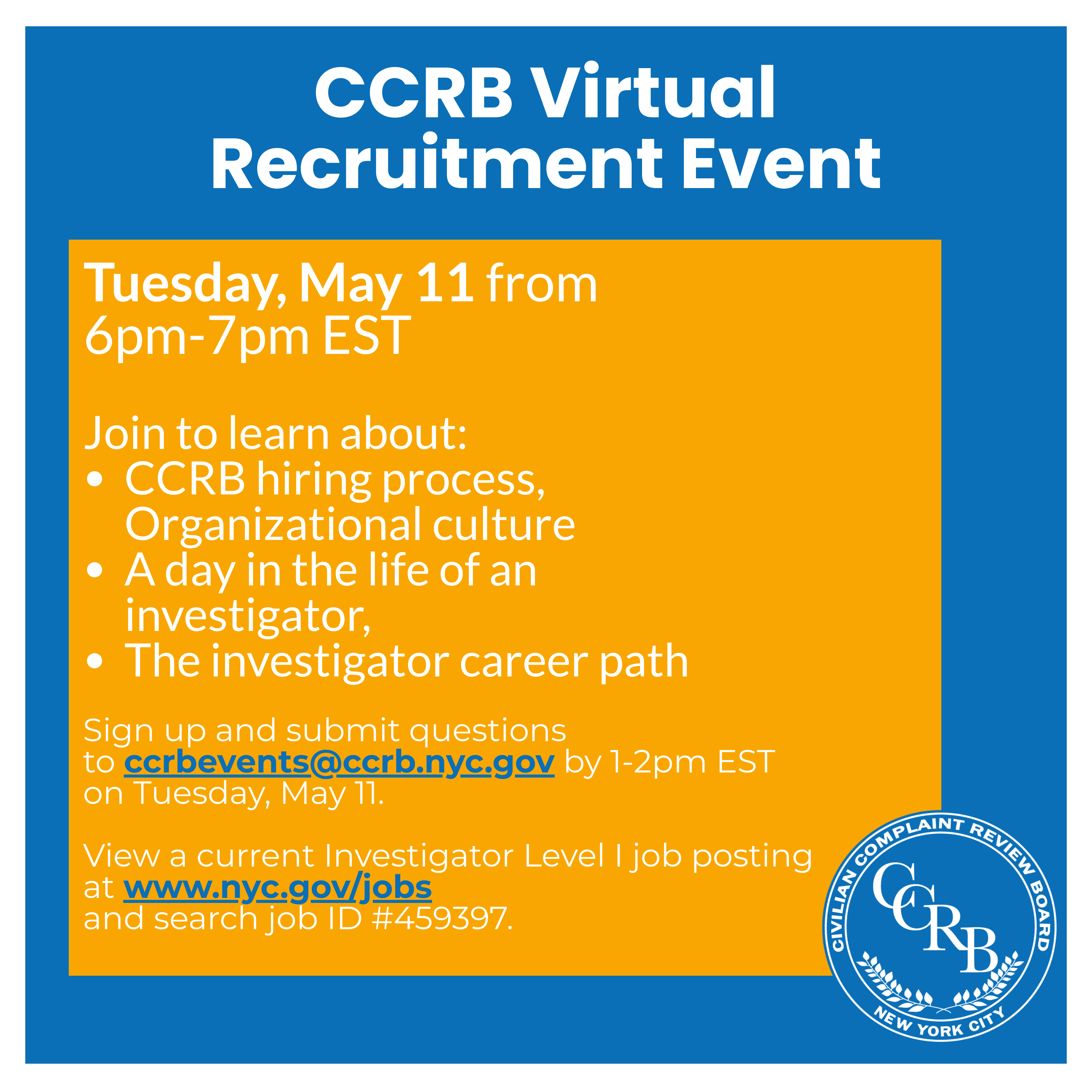 Job Postings – Brooklyn Community Board 10